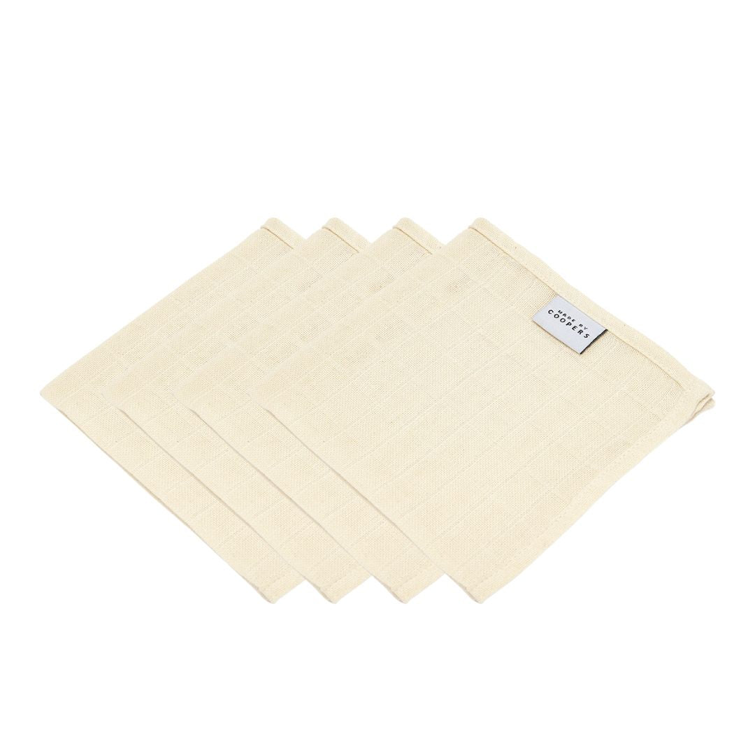 Muslin Cloths - 4 Pack – Made By Coopers